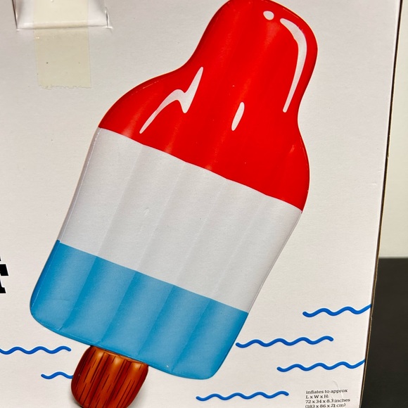 Big Mouth | Swim | Big Mouth Inc Big Float Bomb Pop Popsicle 6 Feet ...